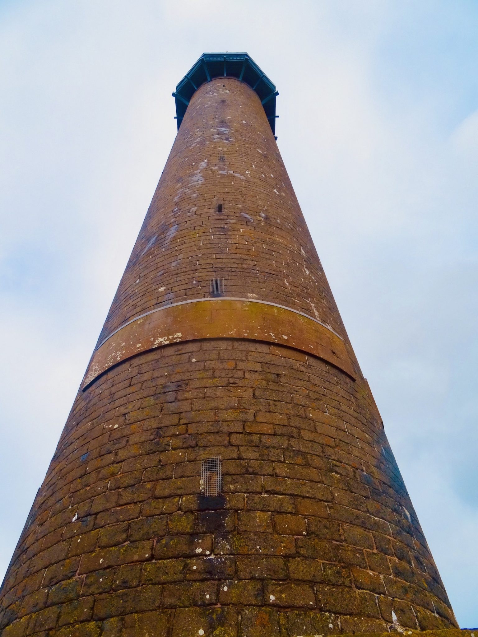 Scaling the Waterloo Monument in Scotland. - Leighton Travels!